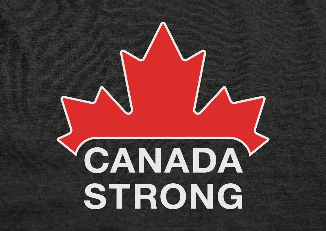 Canada Strong - Women's T-Shirt - Made in Canada – Choose Canadian ...