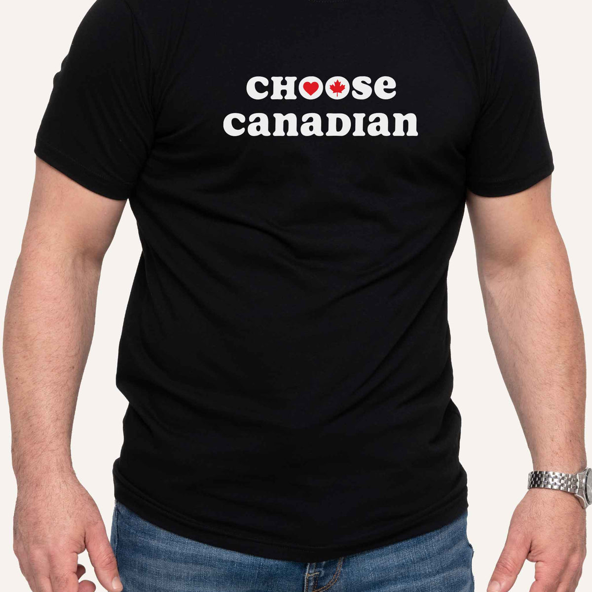 Choose Canadian - Men's/Unisex T-Shirt - Made in Canada – Choose ...