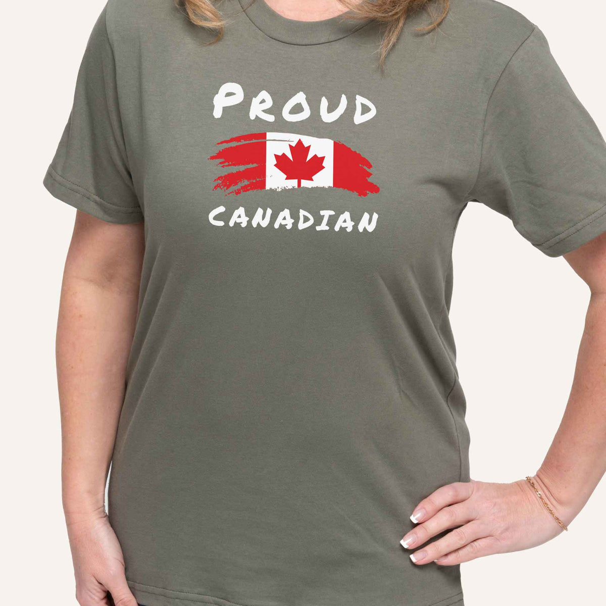 Proud Canadian - Men's/Unisex T-Shirt - Made in Canada – Choose ...